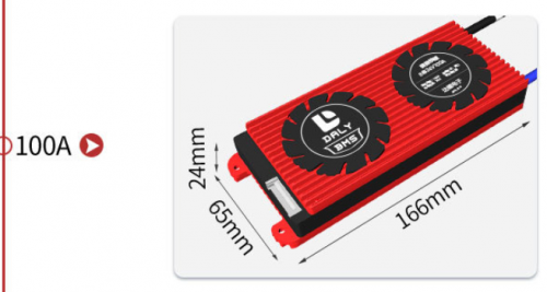 BMS DALY AGV 4S 12V 100A ,RS485 - Bán linh kiện điện tử AGV